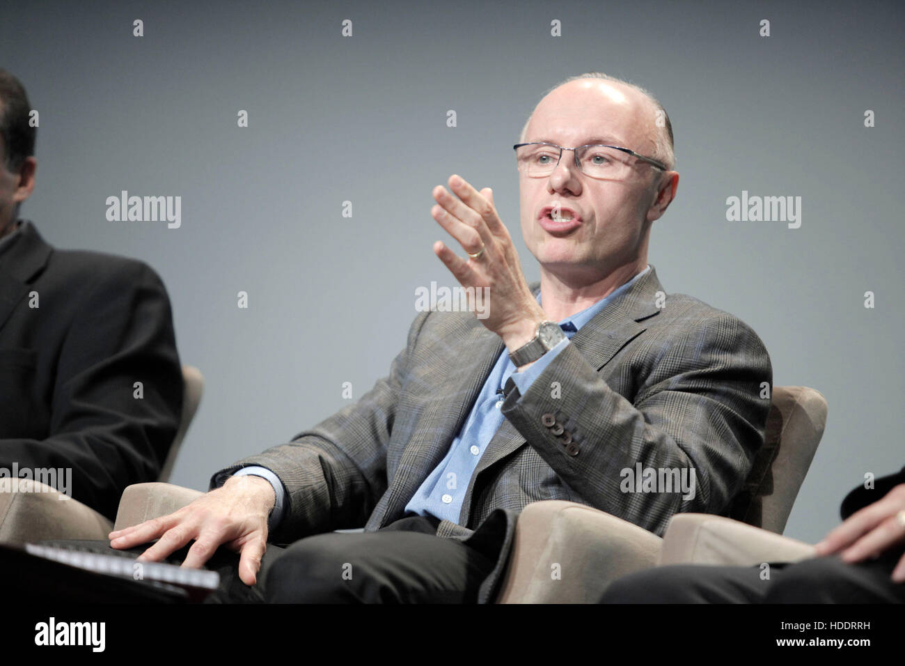 Douglas Leone, a partner with Sequoia Capital Ltd., speaks during the ...
