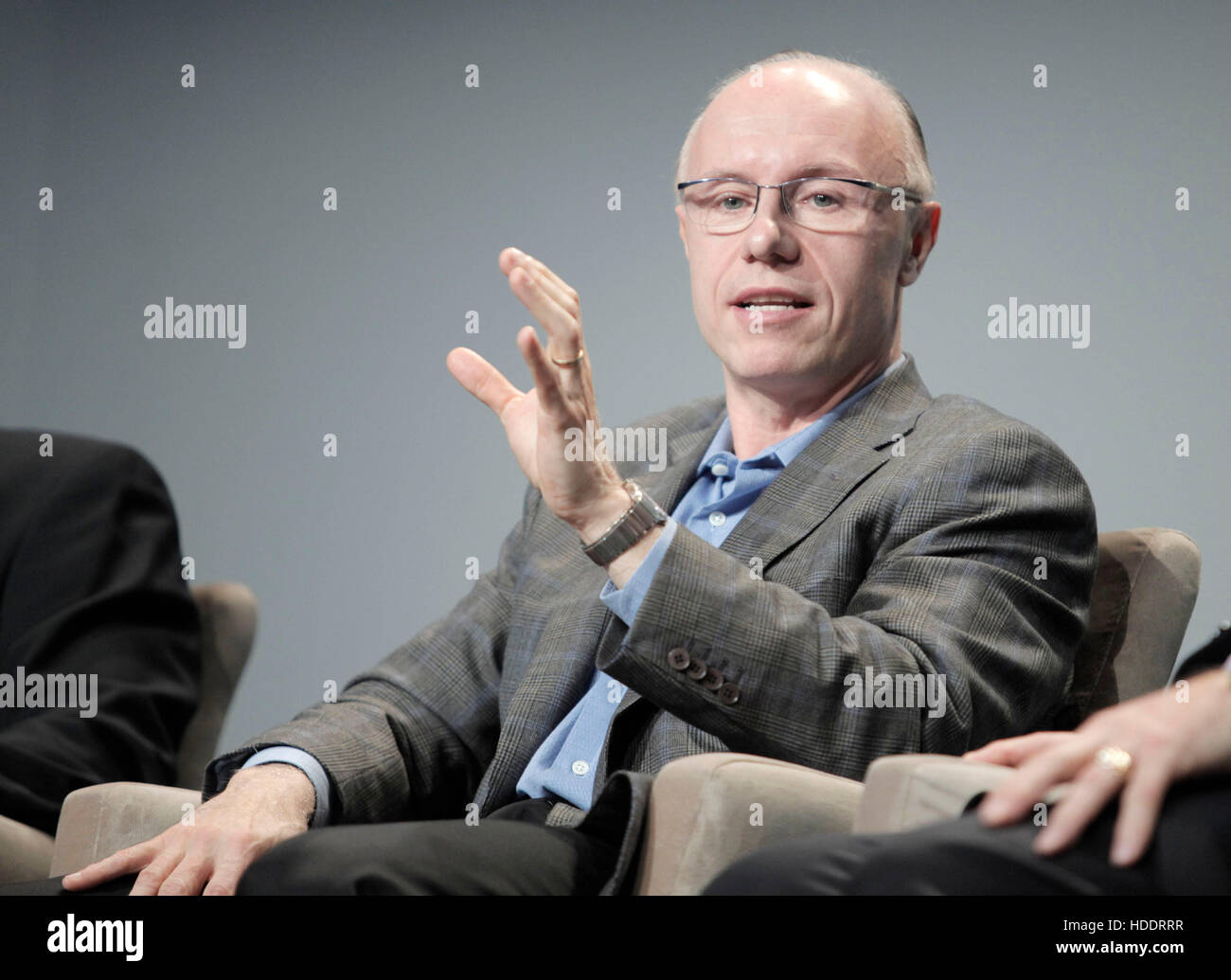 Douglas Leone, a partner with Sequoia Capital Ltd., speaks during the ...