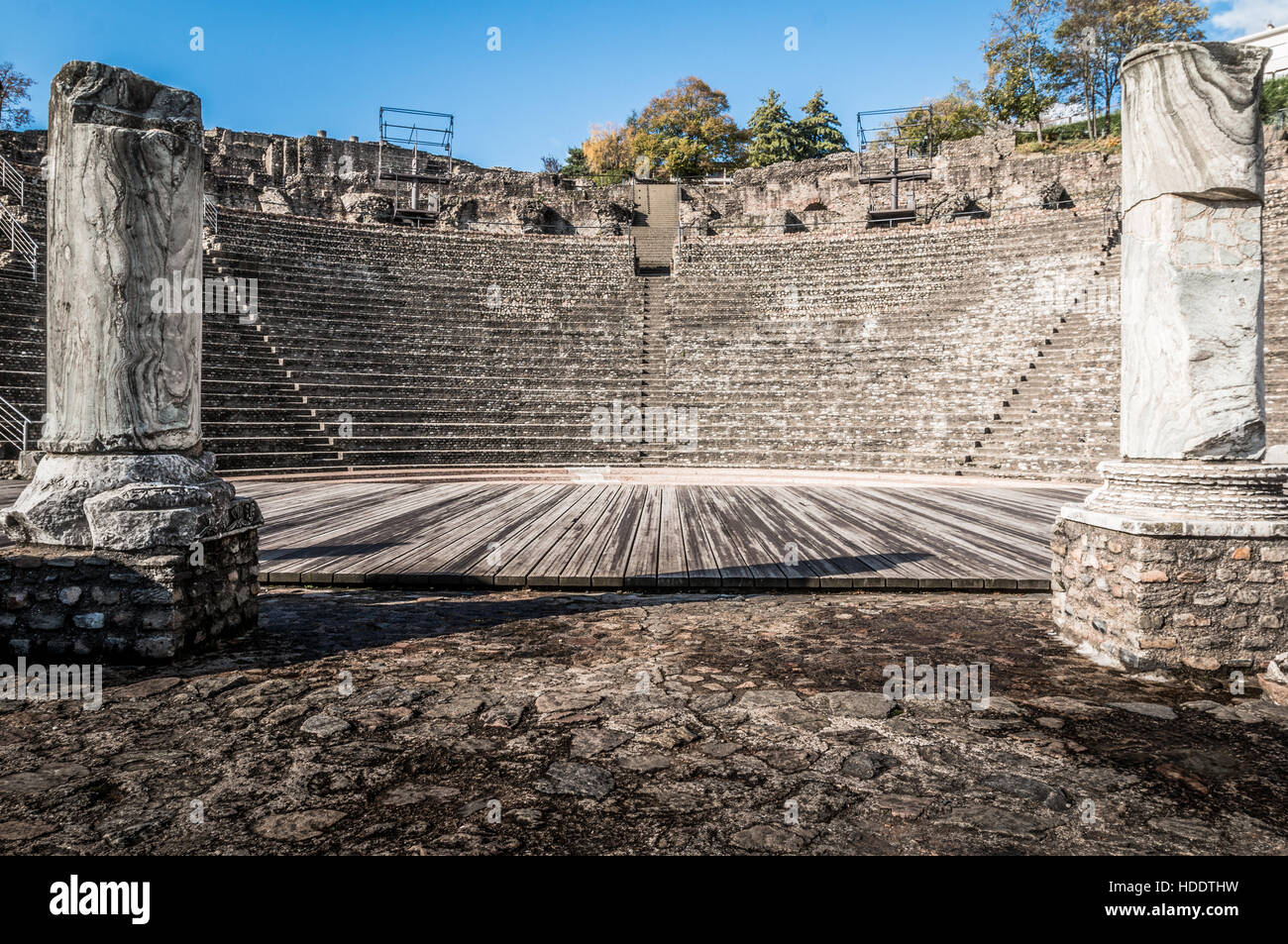 Lyon roman ruins hi-res stock photography and images - Alamy