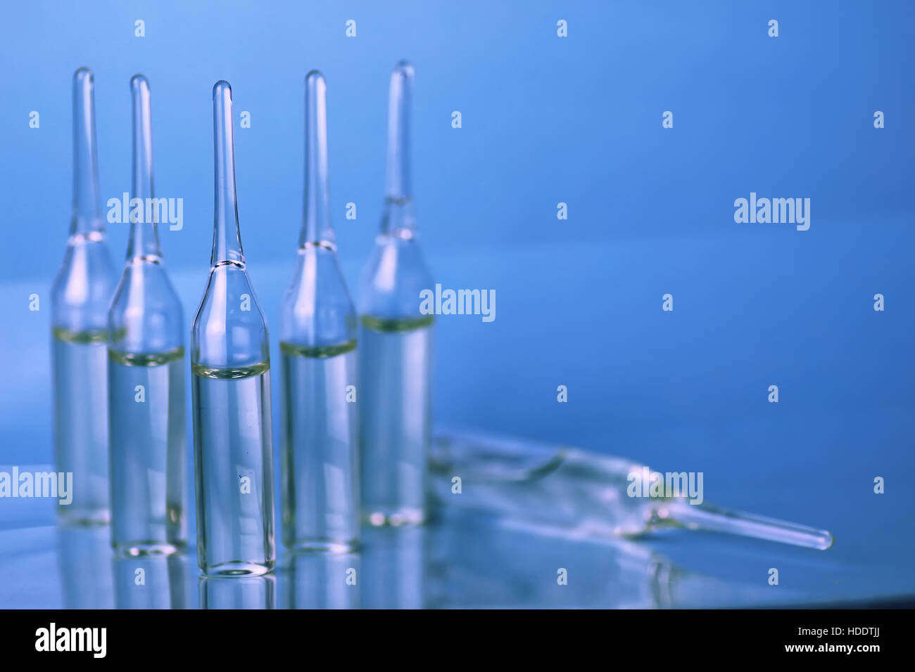 medical equipment tubes and vials for injection and vaccinations Stock ...