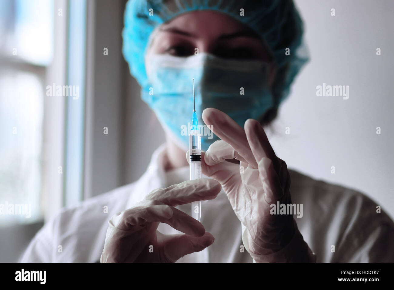 medical equipment tubes and vials for injection and vaccinations Stock ...