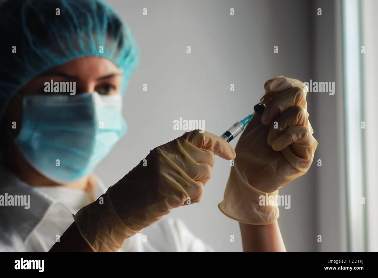 medical equipment tubes and vials for injection and vaccinations Stock ...