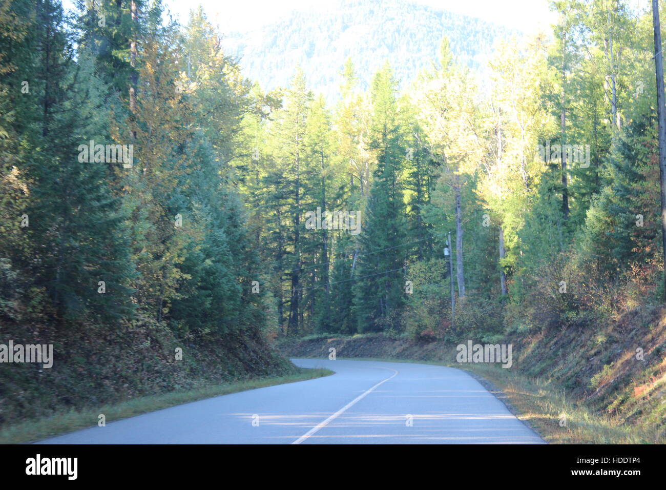 British columbia road hi-res stock photography and images - Alamy