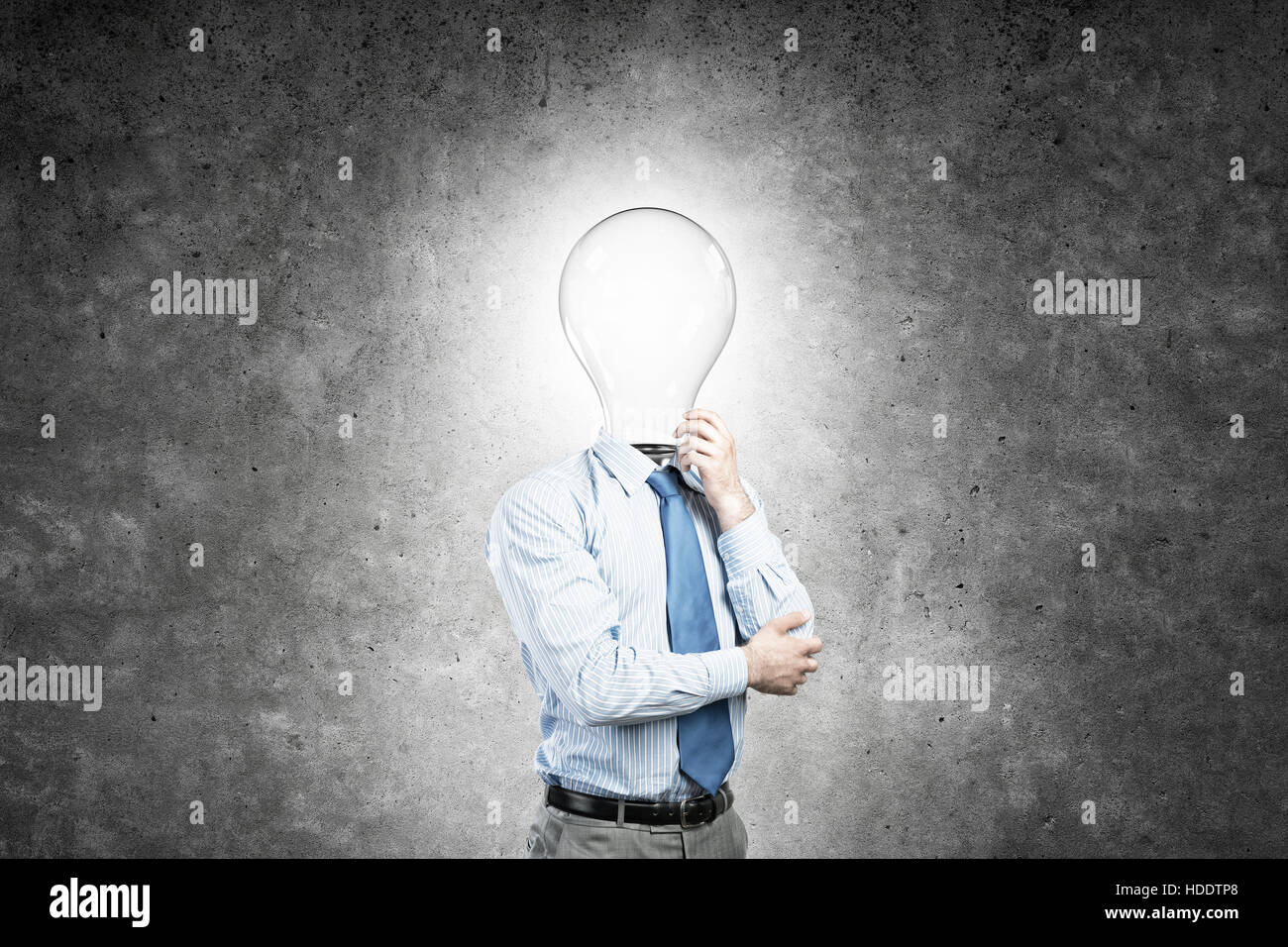 Man thinking over his idea Stock Photo - Alamy