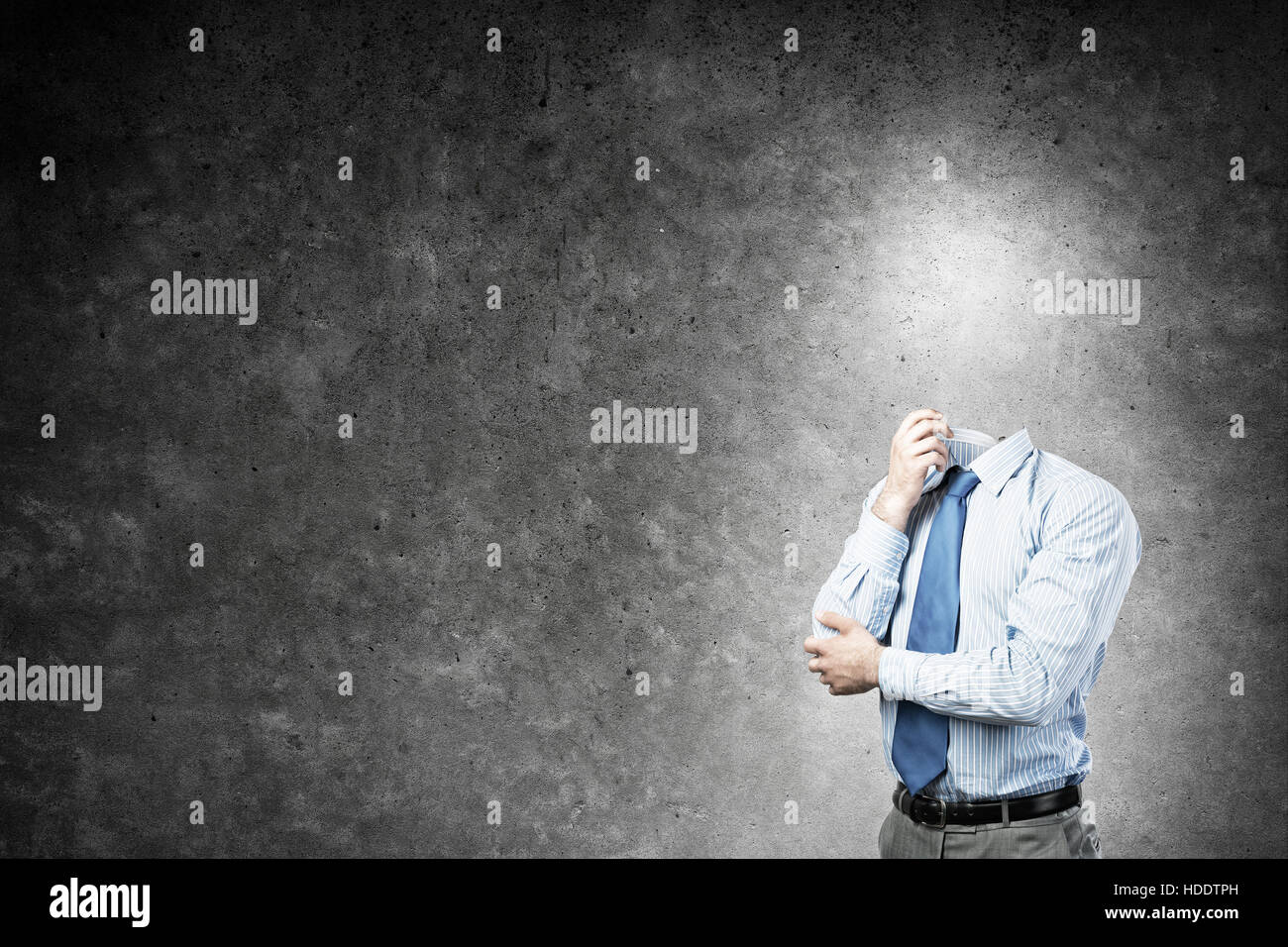Unknown faceless businessman Stock Photo - Alamy