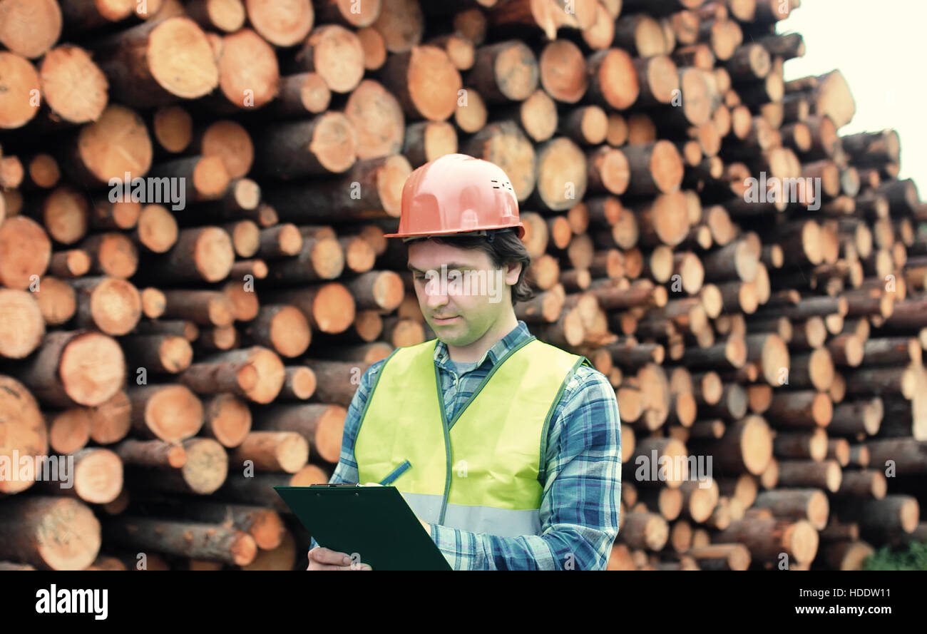 the working construction foreman in his place considering materials and ...