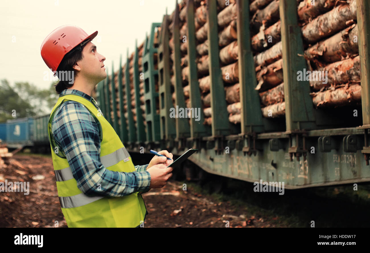 the working construction foreman in his place considering materials and ...