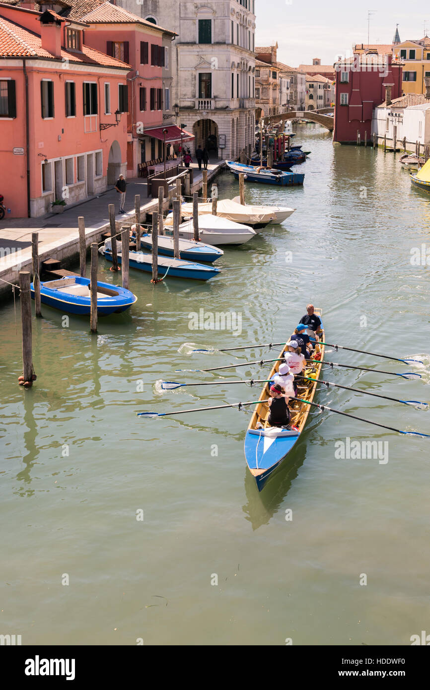 Quadruple scull rowing boat hi-res stock photography and images - Alamy