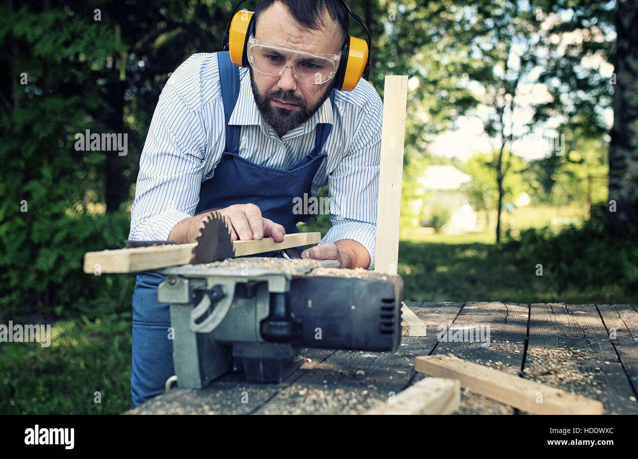 desktop items, and the process of preparation of wood for sawing and ...