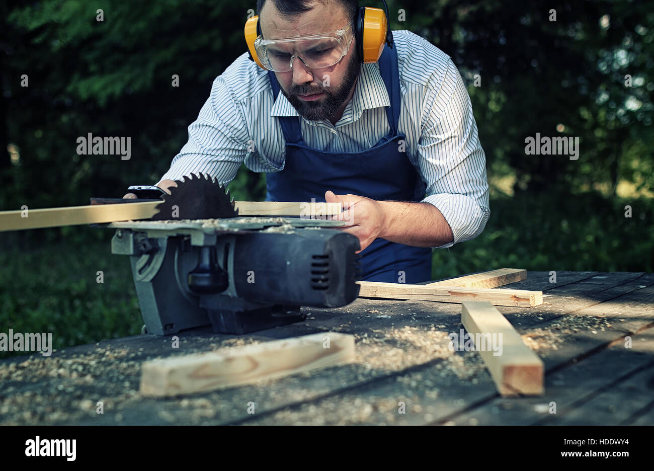 desktop items, and the process of preparation of wood for sawing and ...