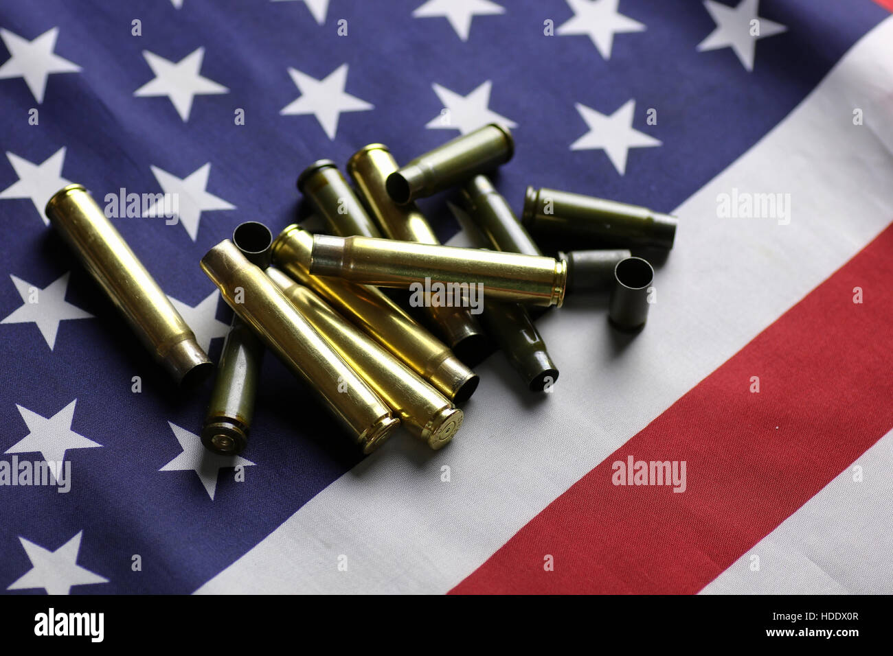 Empty rifle casings hi-res stock photography and images - Alamy