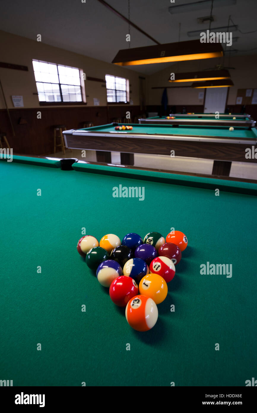 Pool tables hi-res stock photography and images - Alamy