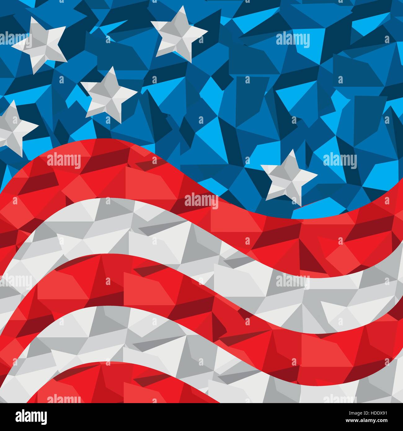 united states of america flag vector illustration design Stock Vector ...