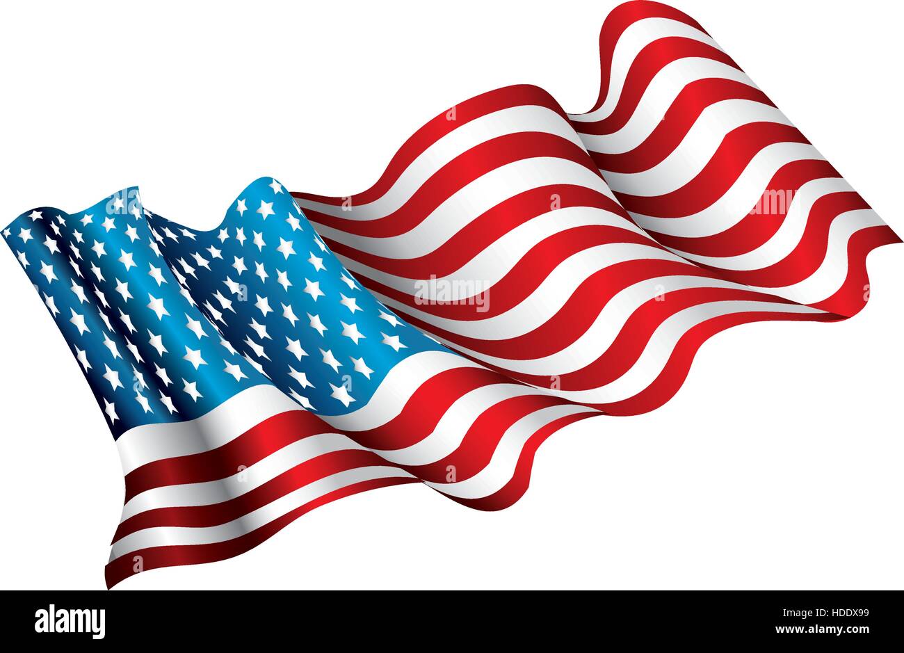 united states of america flag vector illustration design Stock Vector ...