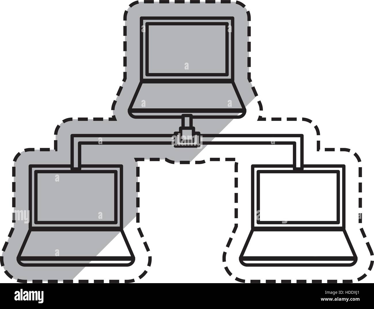 Laptop computer technology Stock Vector Image & Art - Alamy