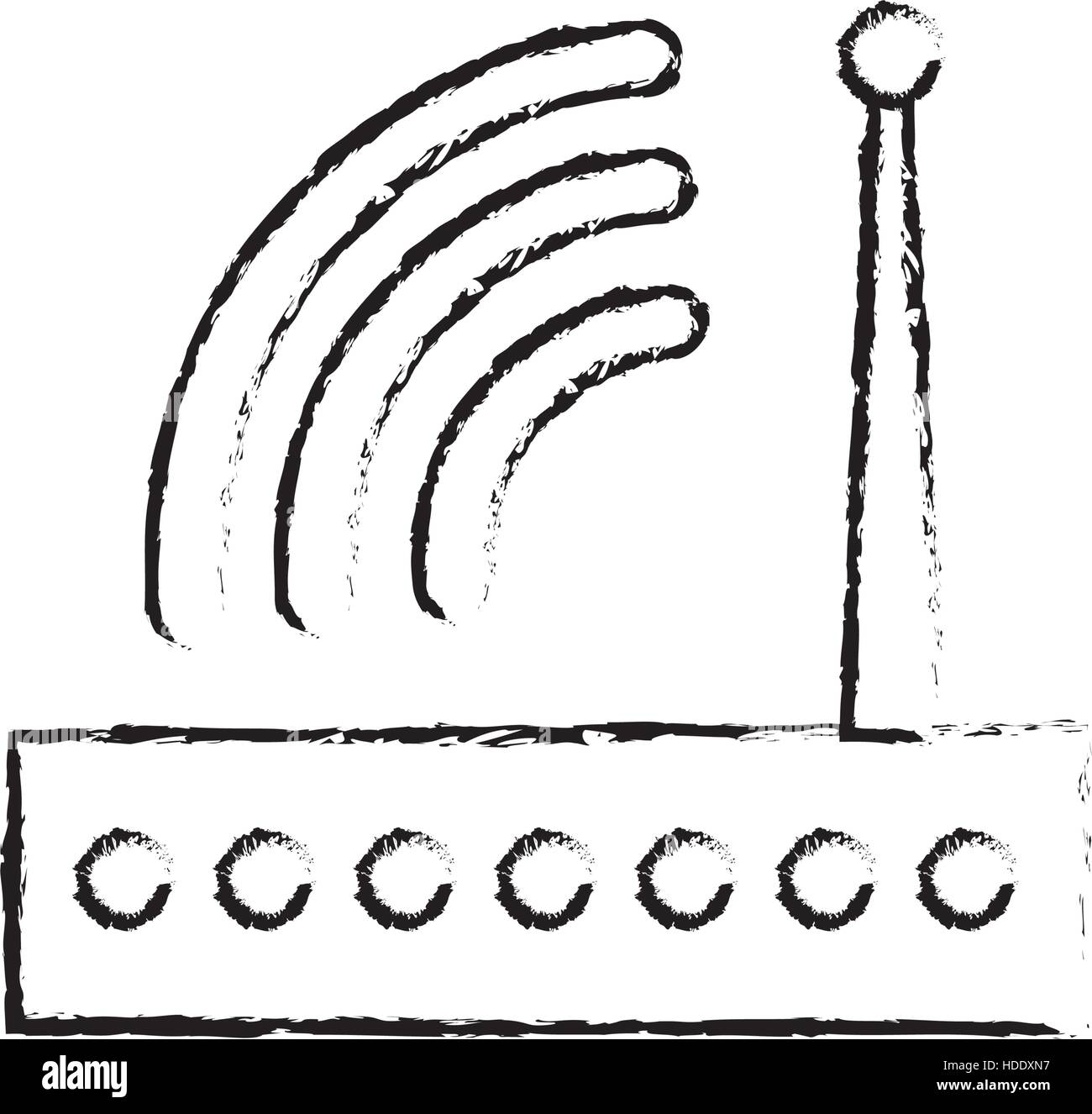 Wifi internet router Stock Vector Image & Art - Alamy