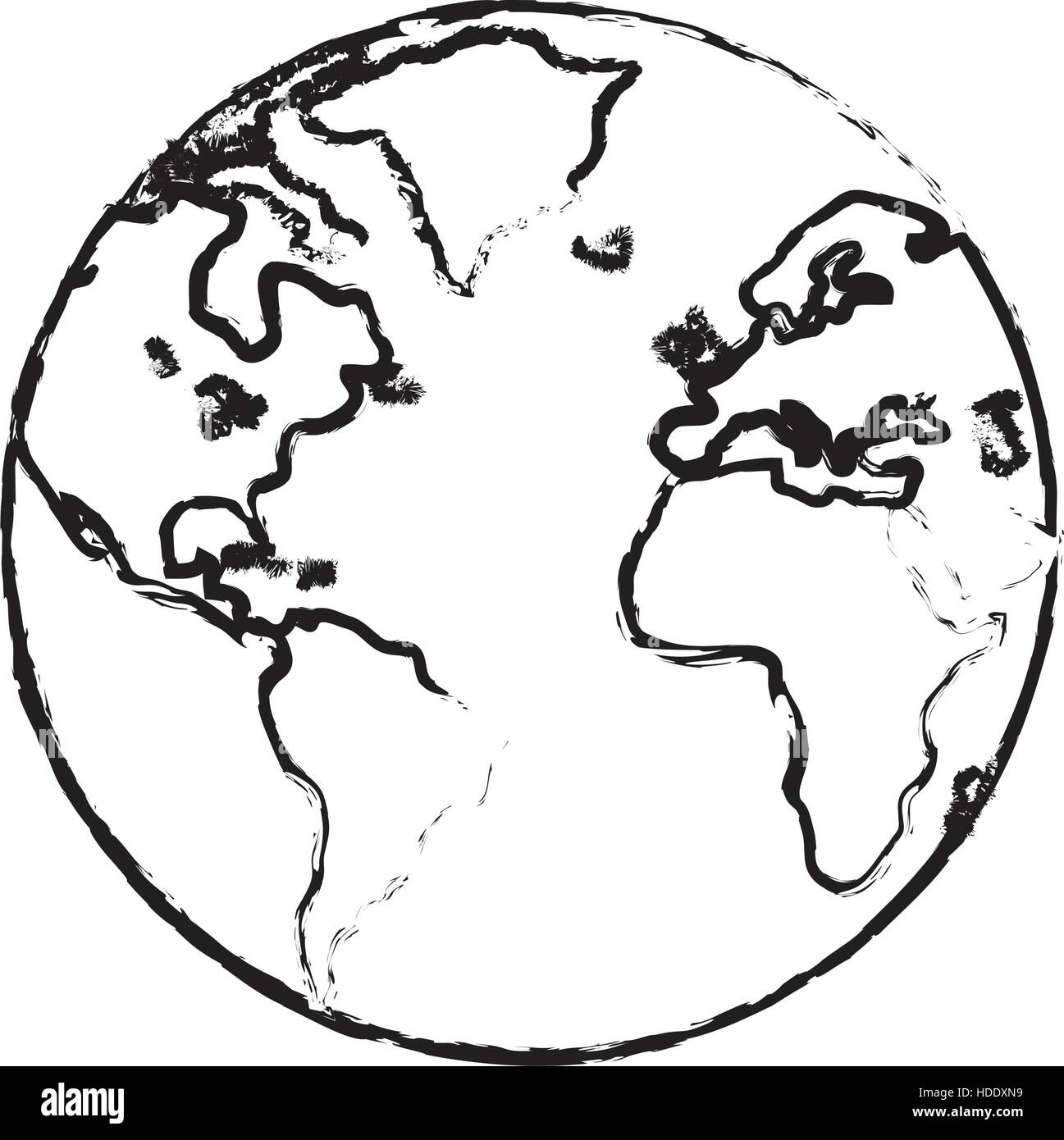 World earth map Stock Vector Image & Art - Alamy