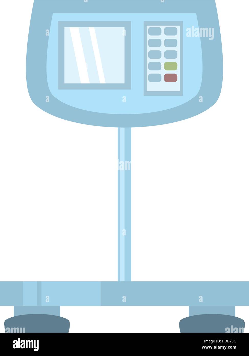 weight scale delivery boxes cargo Stock Vector Image & Art - Alamy