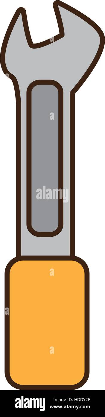 spanner wrench mechanic tool Stock Vector Image & Art - Alamy