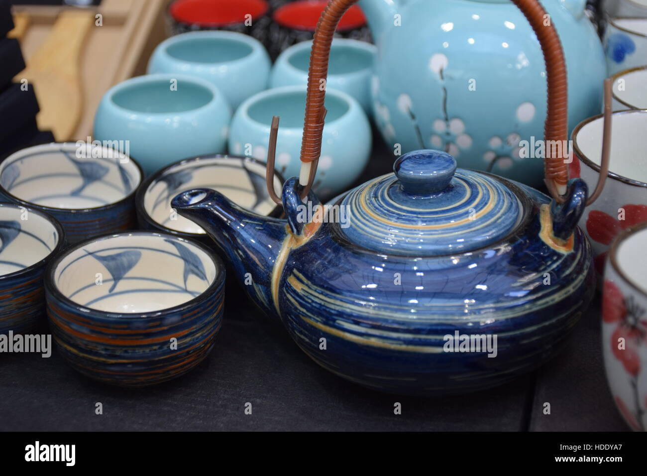 Hong kong tea set hi-res stock photography and images - Alamy