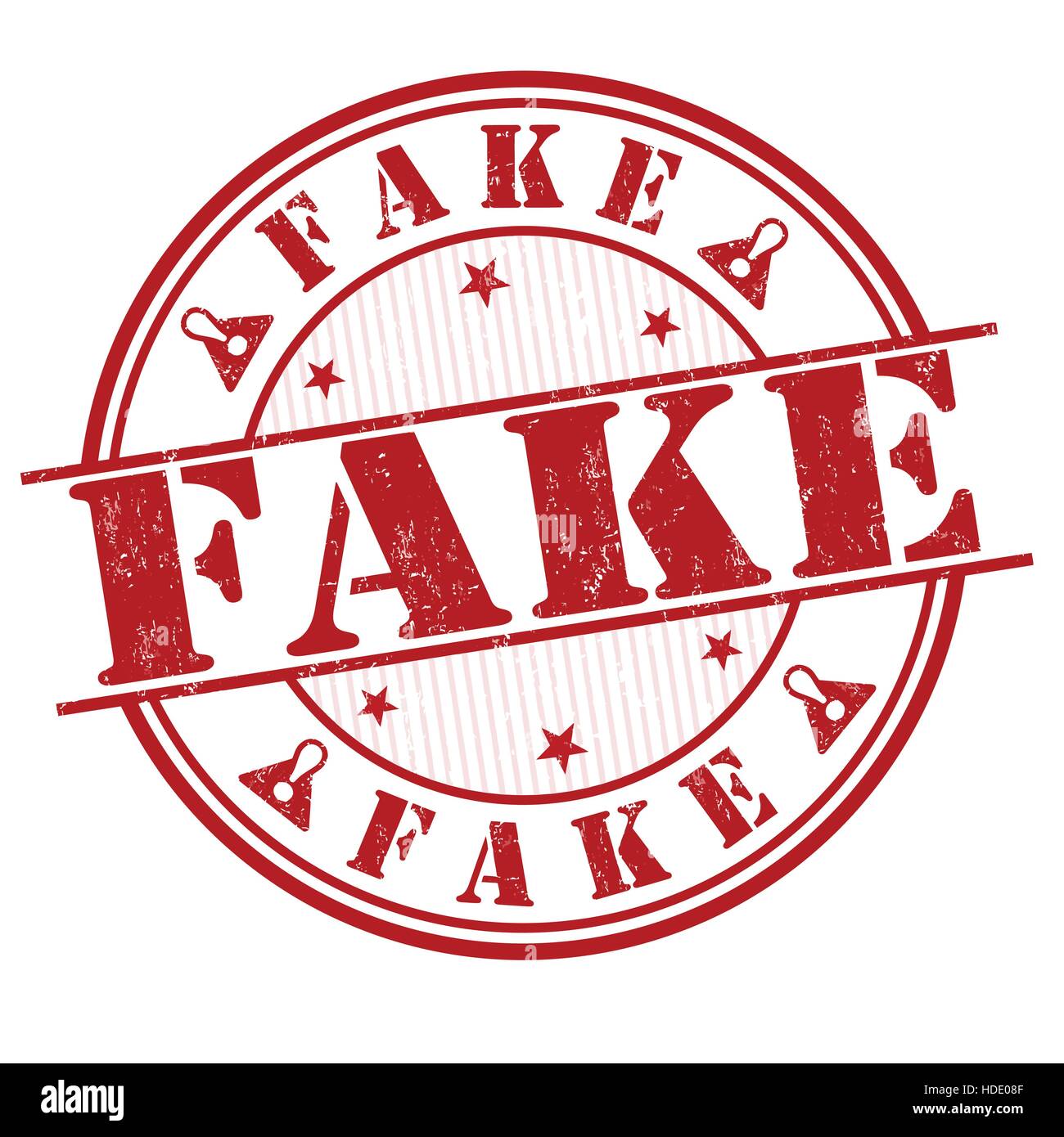 Fake grunge rubber stamp on white background, vector illustration Stock ...