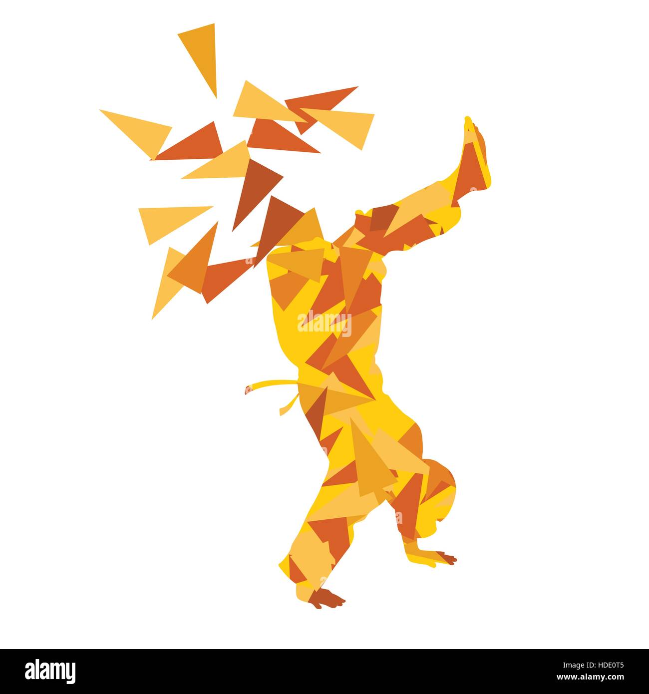 Judo kid vector martial art child fight abstract illustration concept ...