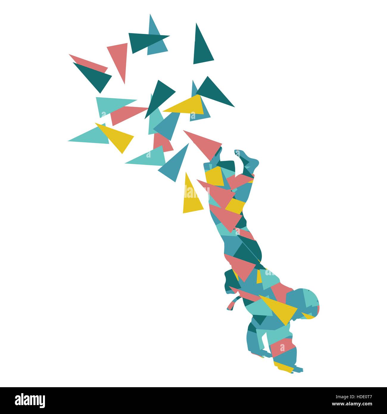 Judo kid vector martial art child fight abstract illustration concept ...