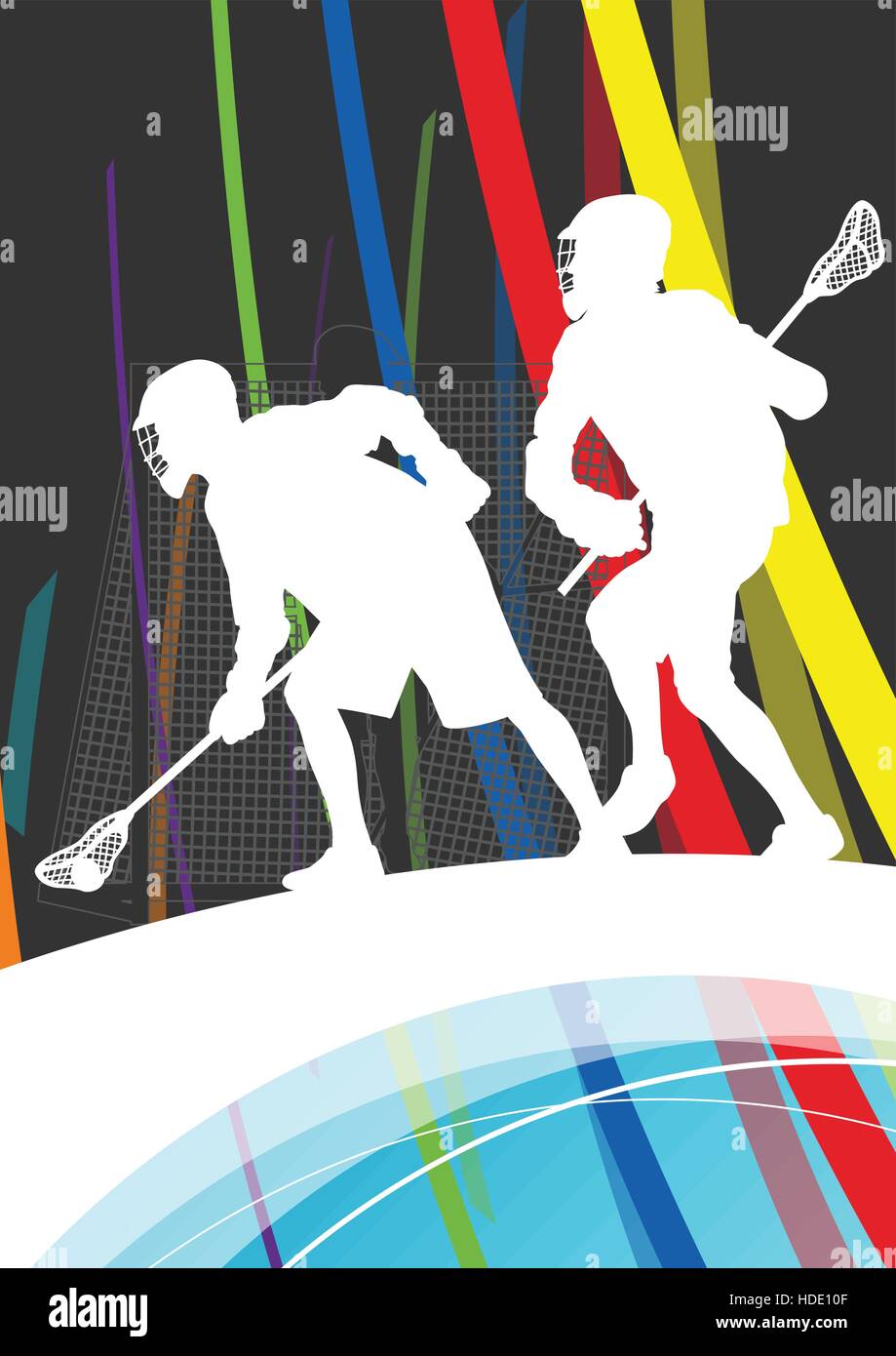 University team lacrosse Stock Vector Images - Alamy