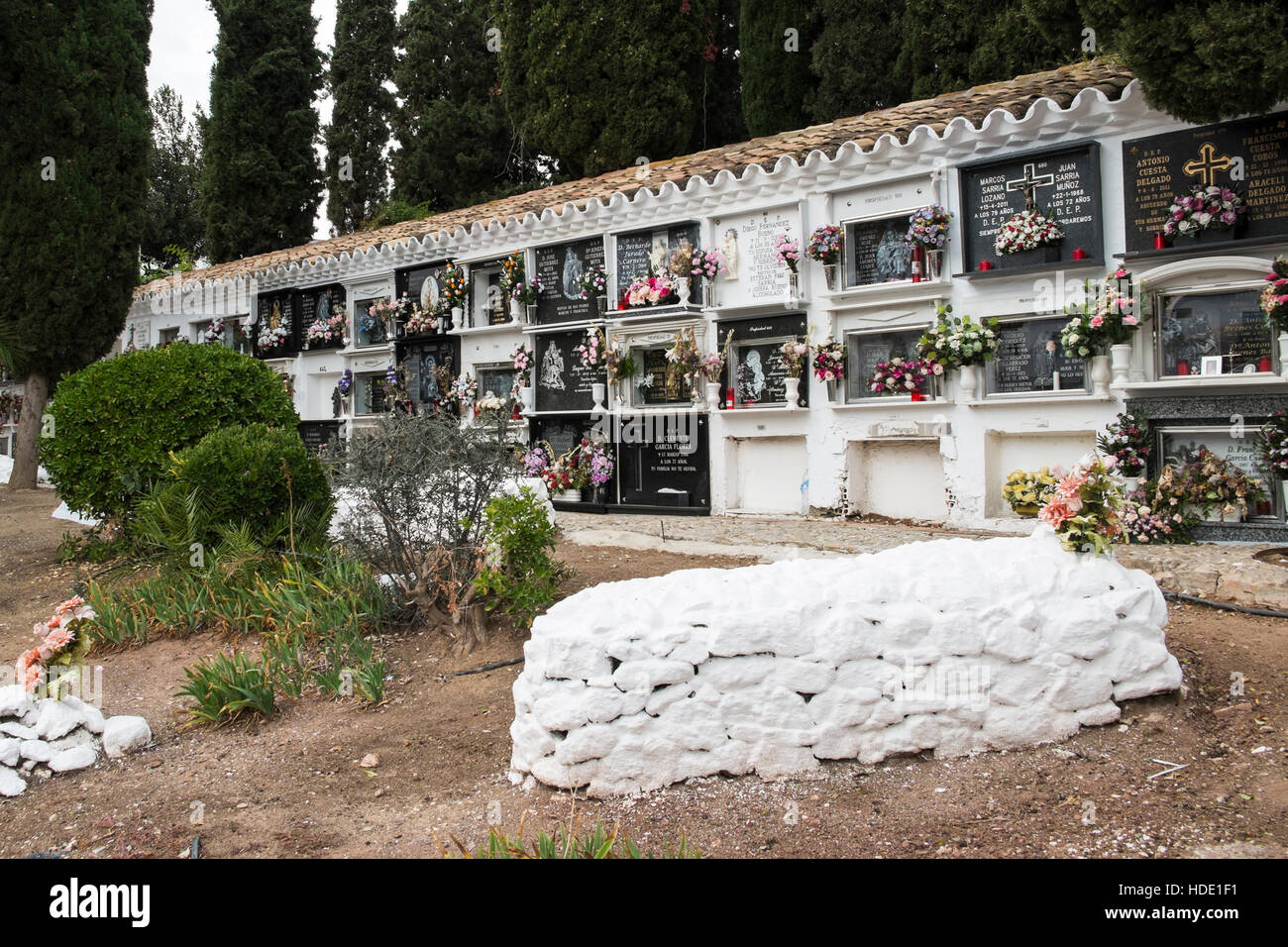 Cemetery Andalucia Spain Stock Photos & Cemetery Andalucia Spain Stock ...