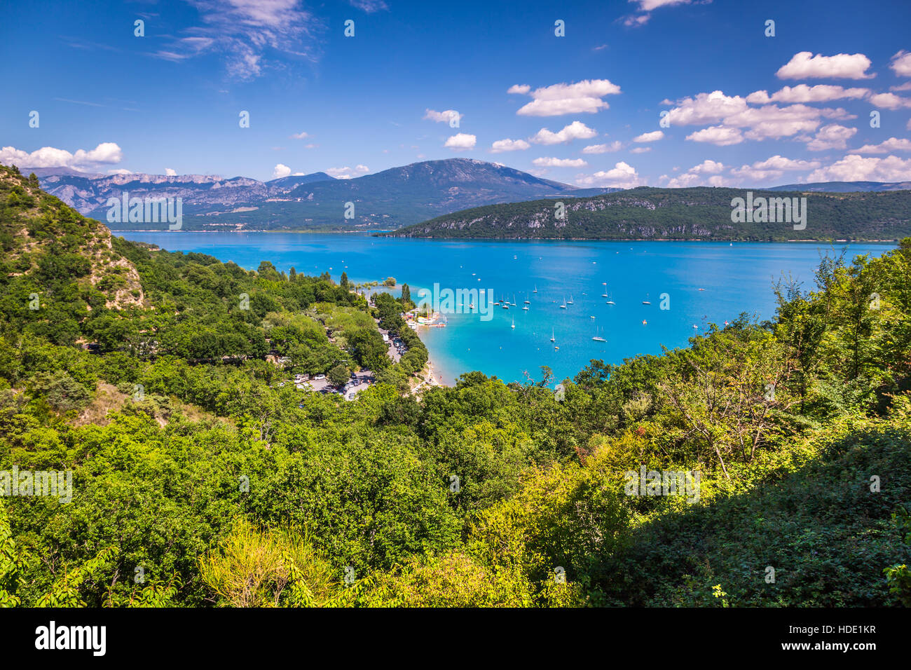 St Croix Lake, Les Gorges du Verdon, Provence, France Stock Photo - Alamy