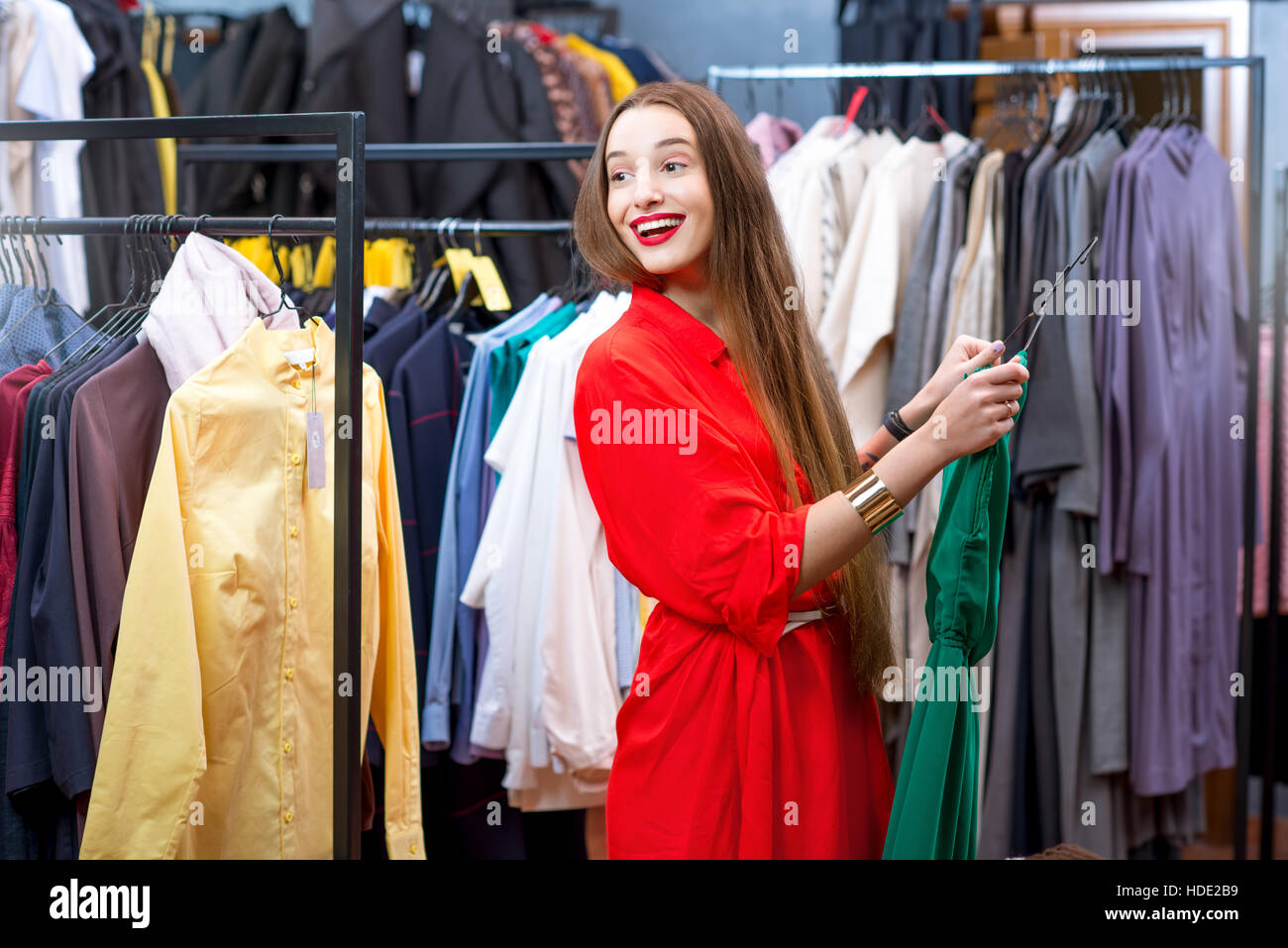 Woman clothing store hi-res stock photography and images - Alamy