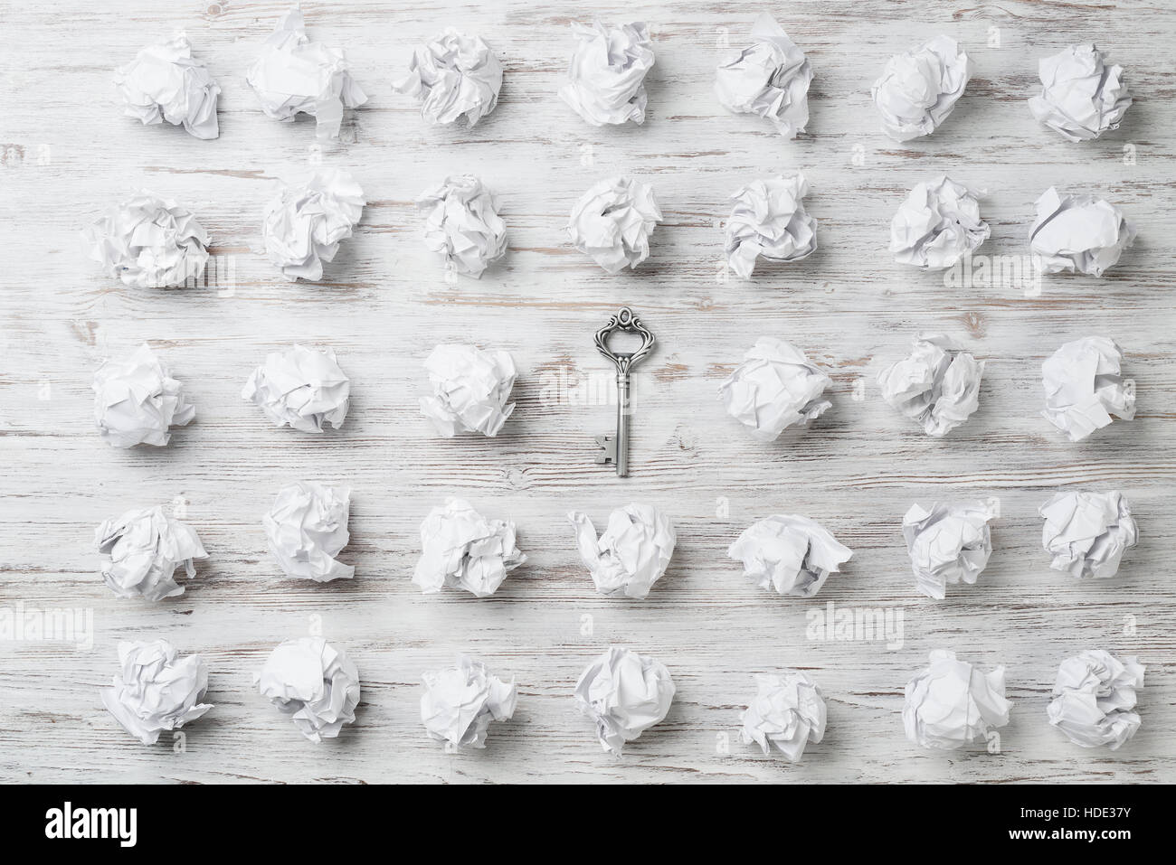 Finding key to success Stock Photo - Alamy