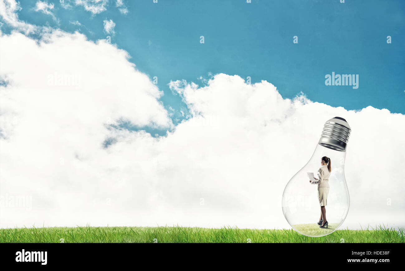 Alternative energy concept Stock Photo - Alamy