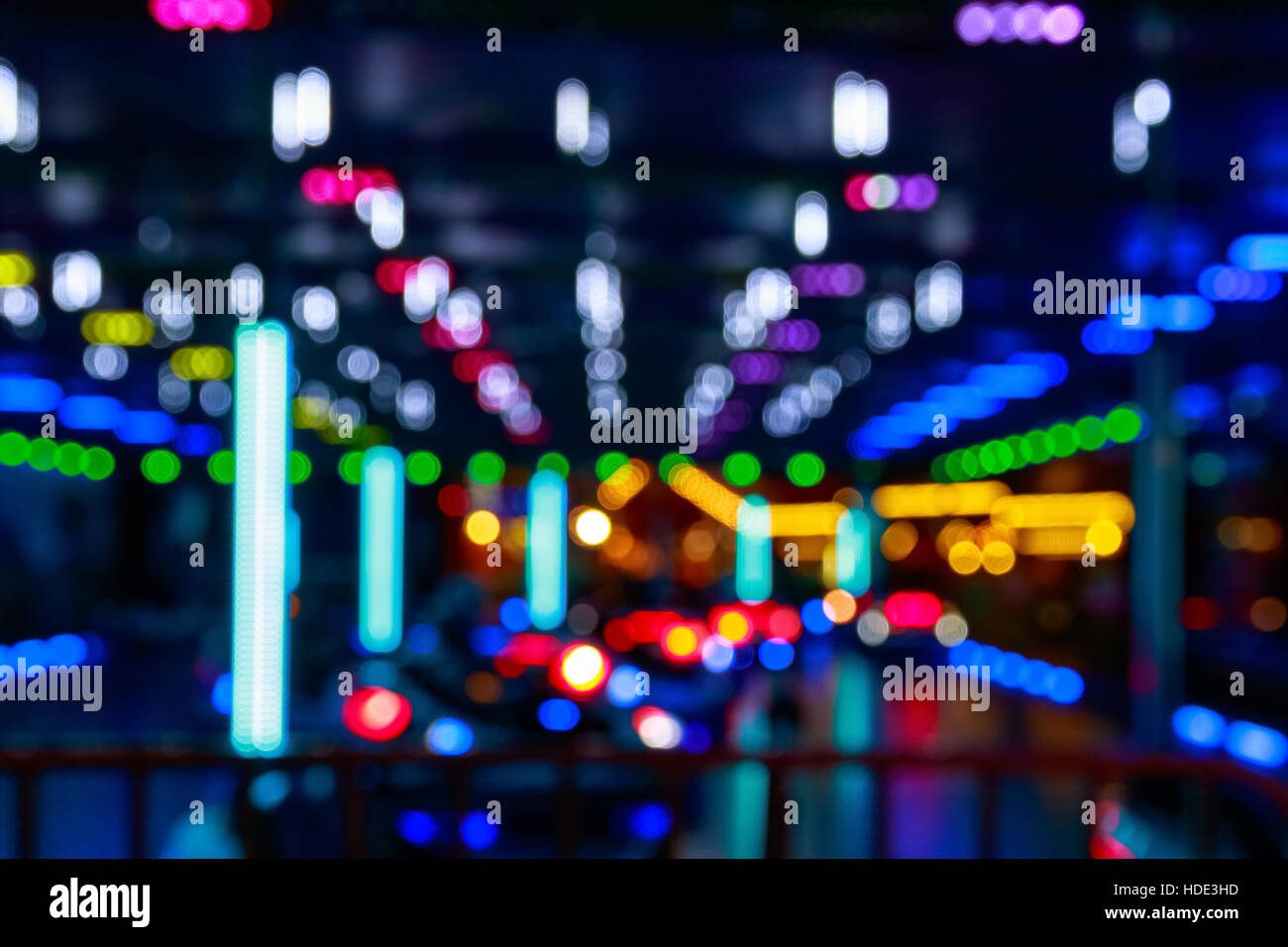 Lights at the funfair hi-res stock photography and images - Alamy