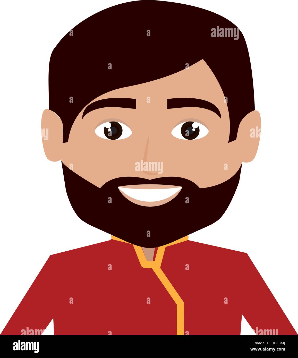 bellboy character hotel service icon vector illustration design Stock ...