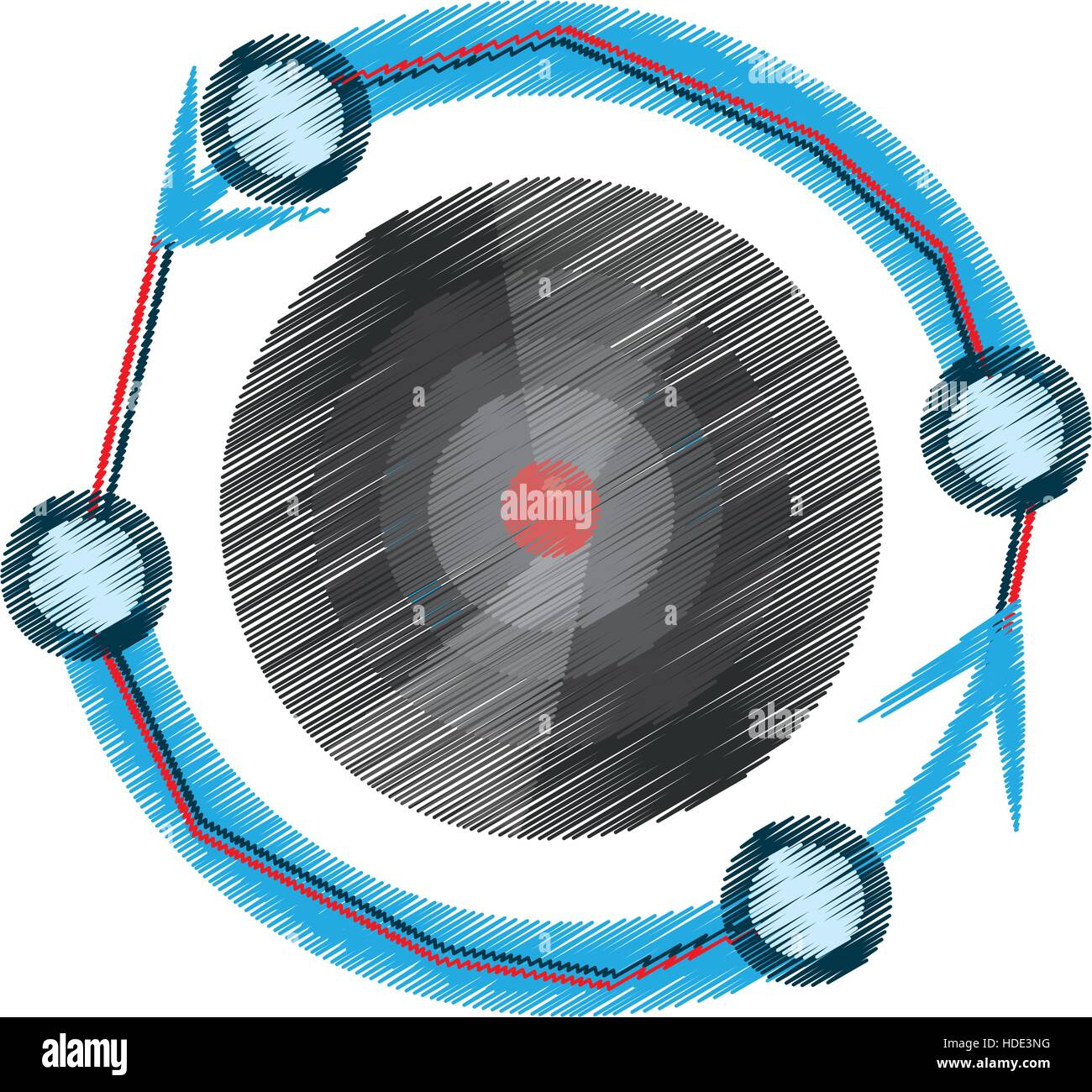 drawing vr circular camera panorama Stock Vector Image & Art - Alamy