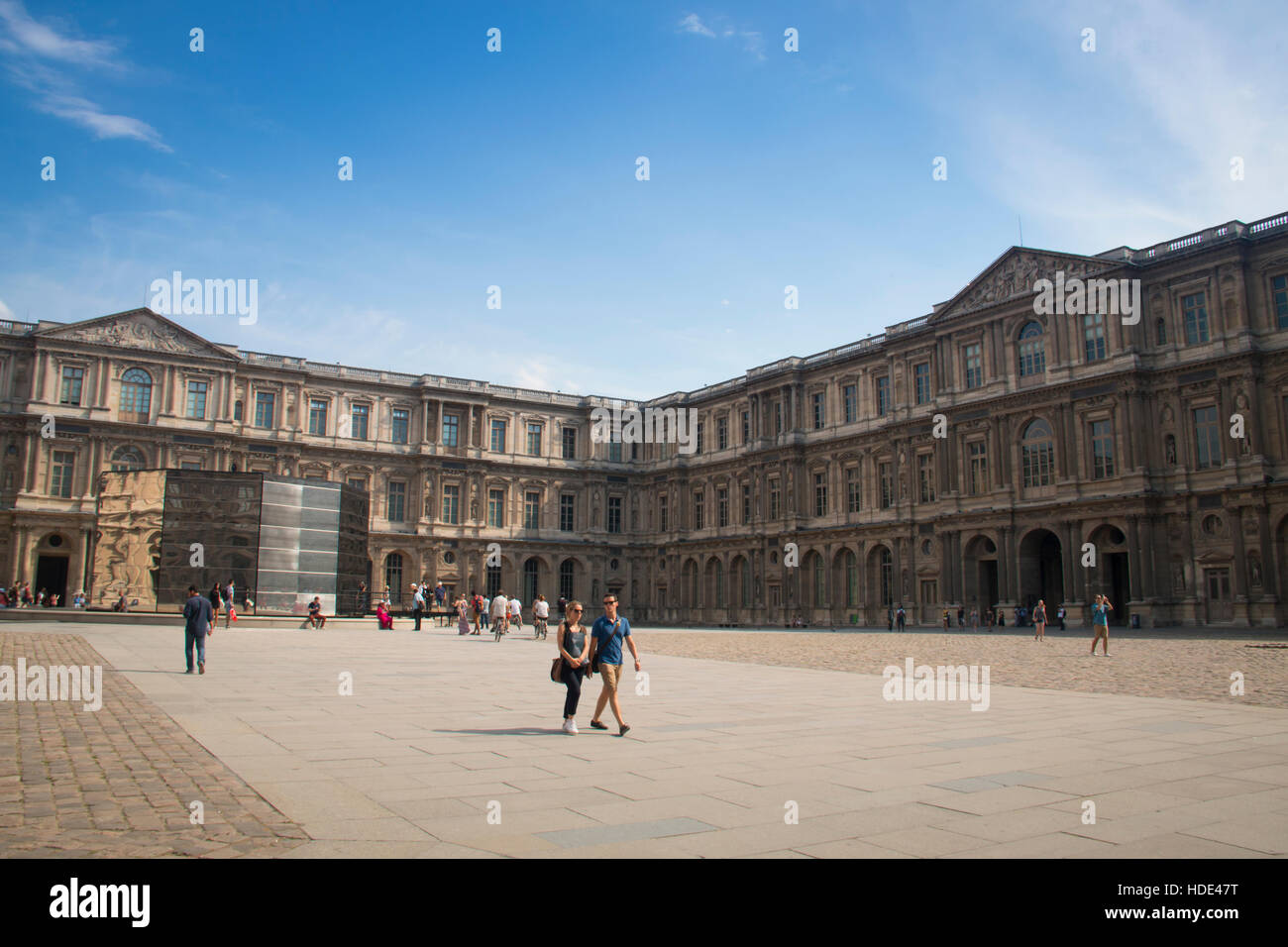 Cour carre in louvre museum hi-res stock photography and images - Alamy