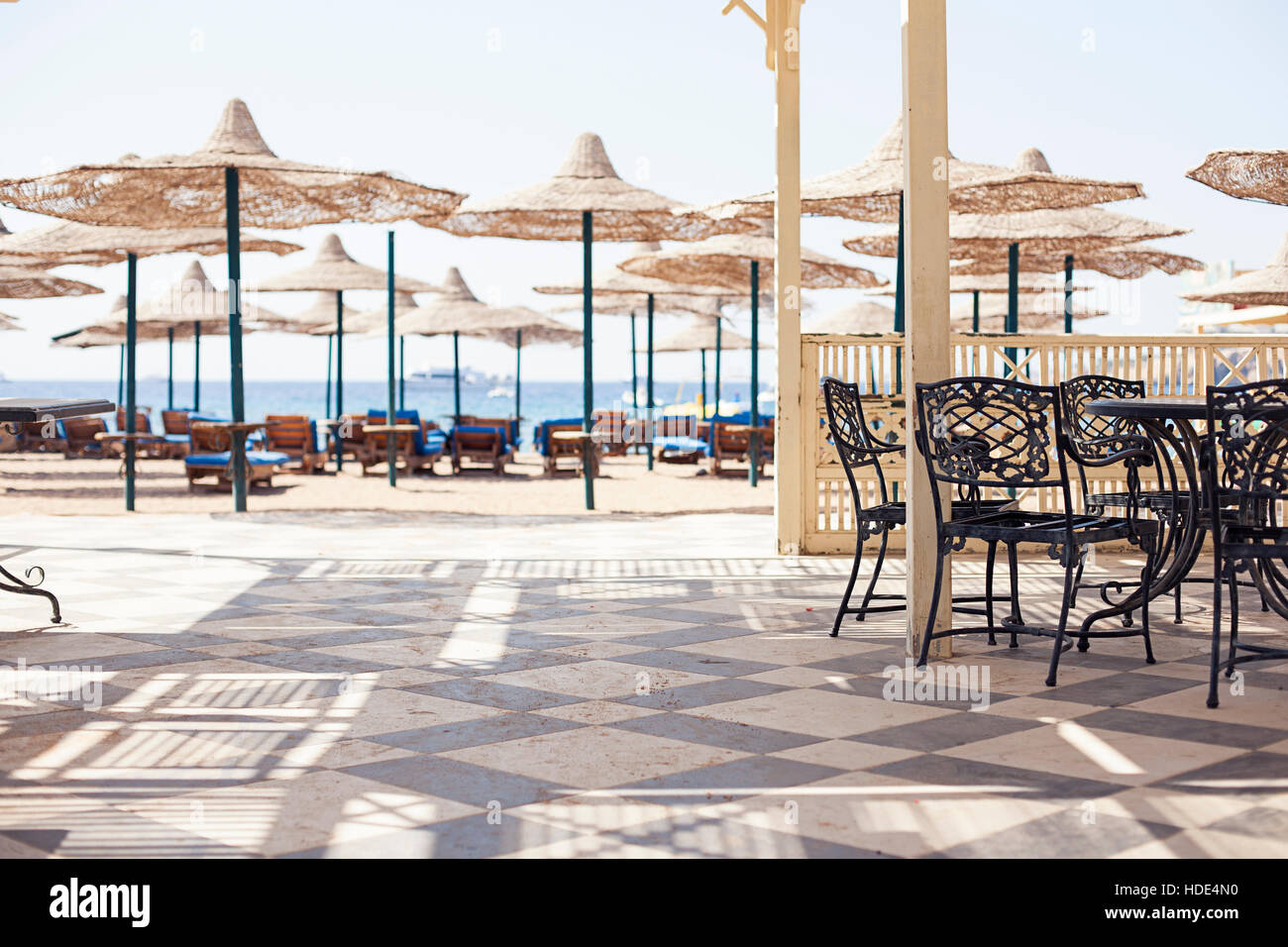 Outdoor Restaurant Coffee Open Air Cafe Stock Photo - Alamy