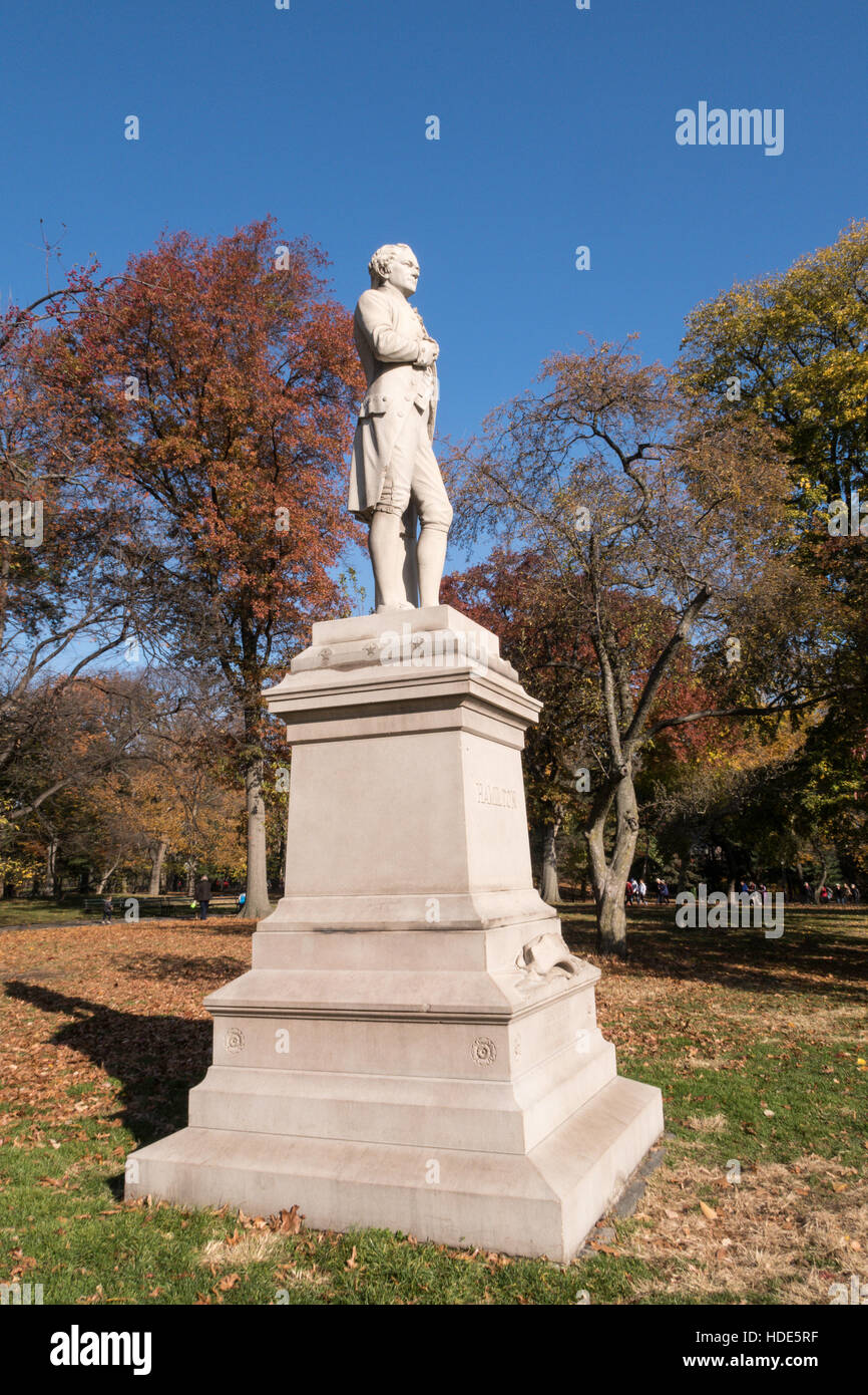 Granite Standing figure (over life-size) of Alexander Hamilton is a ...