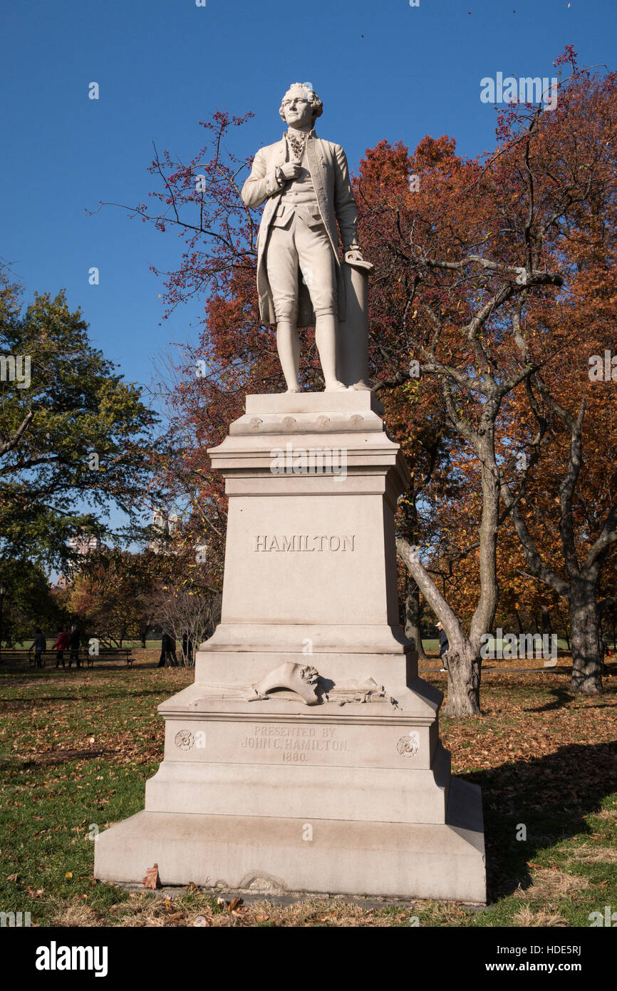 Granite Standing figure (over life-size) of Alexander Hamilton is a ...