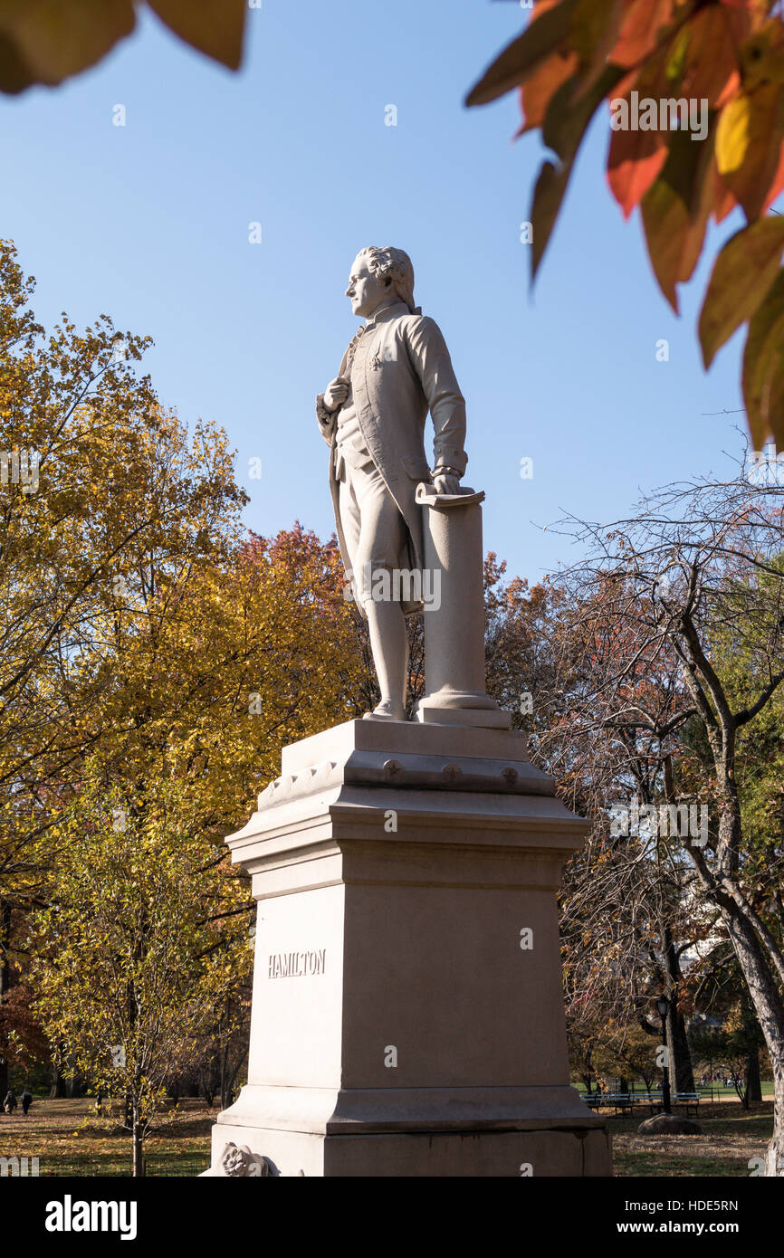 Granite Standing figure (over life-size) of Alexander Hamilton is a ...