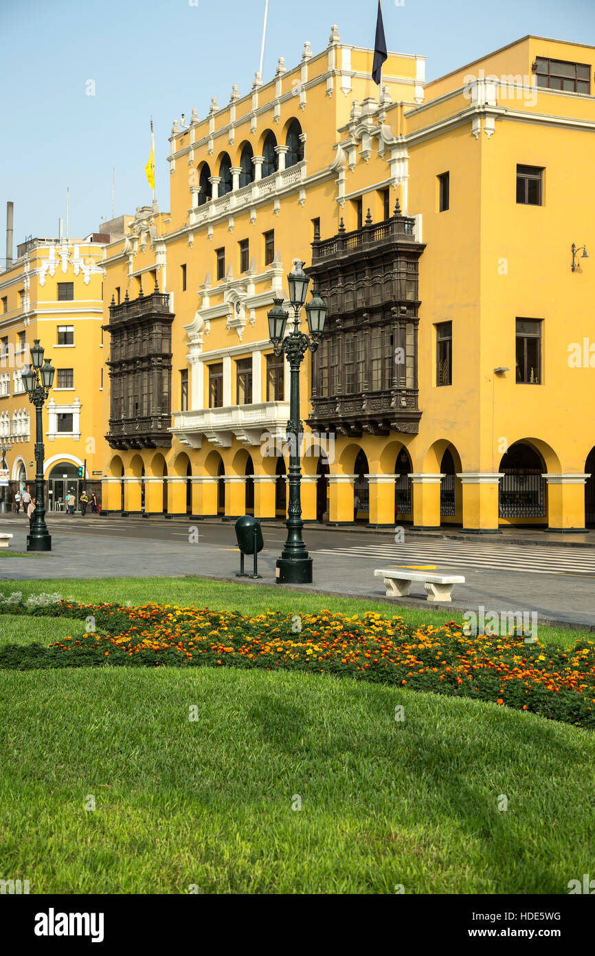 Lima peru architecture hi-res stock photography and images - Alamy