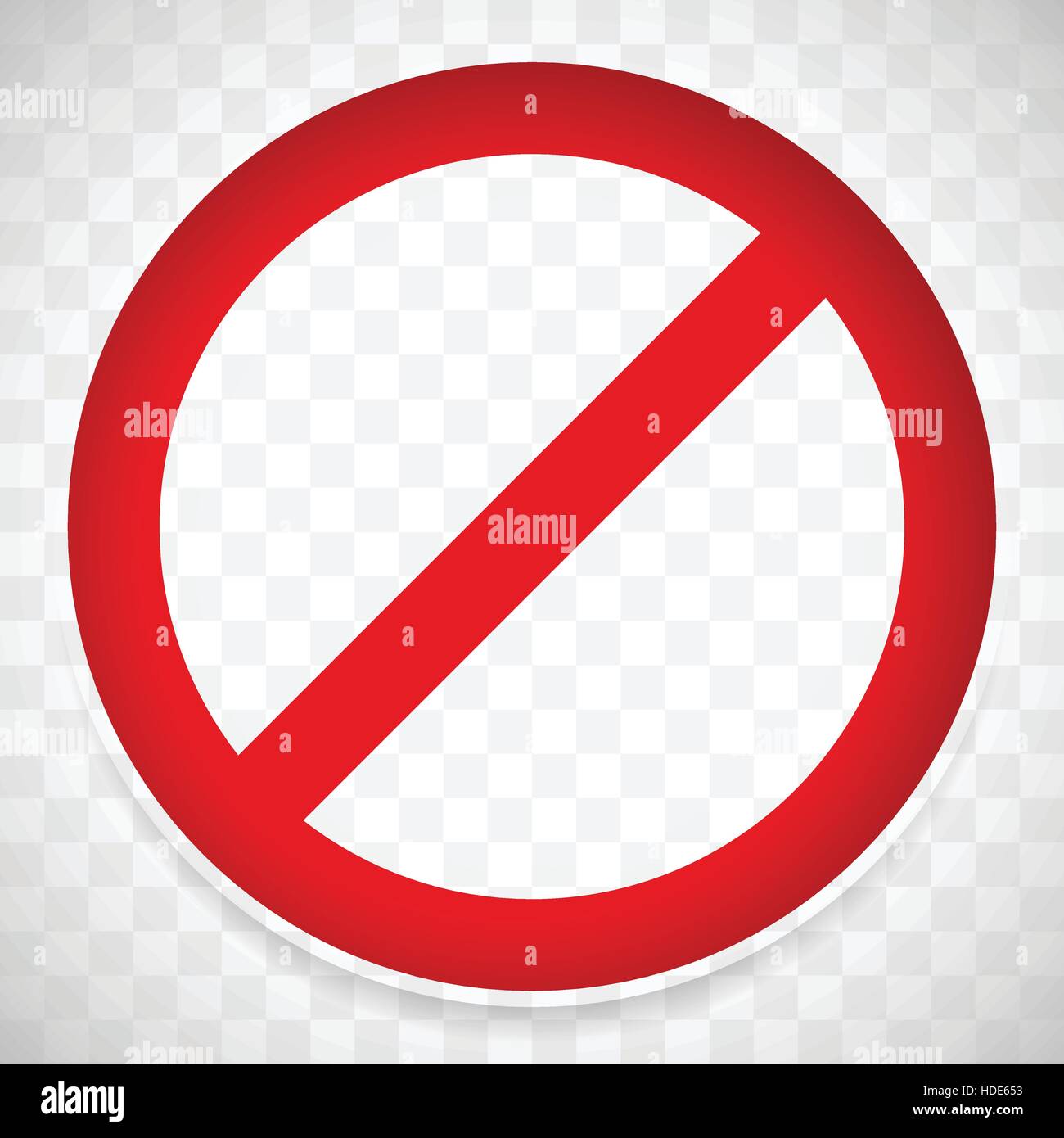 Prohibition road sign with shadow. Limit, restriction sign Stock Vector ...