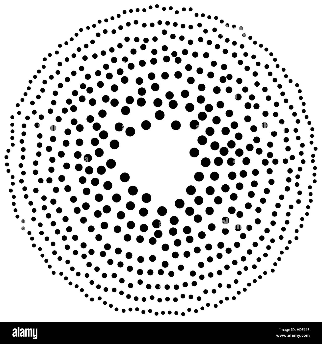 Random circles, dots abstract element, circular shape Stock Vector ...
