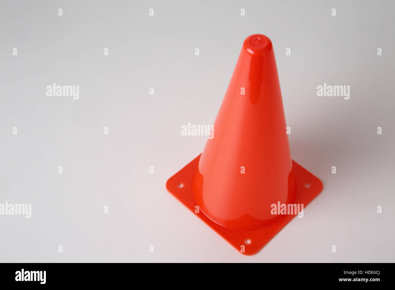 toy traffic cone shot in the studio Stock Photo - Alamy