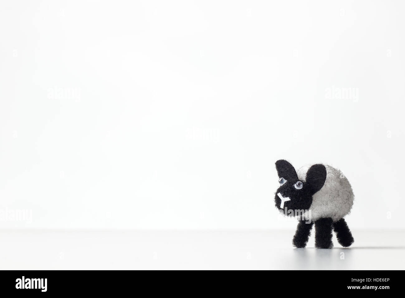 Closeup shot fluffy sheep hi-res stock photography and images - Alamy