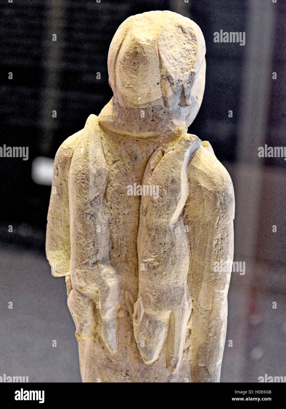 Cypriot limestone hunter from Naukratis Egypt two boars and two hares ...
