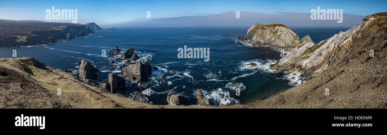 Spectacular coast of county Donegal. An Port Stock Photo - Alamy