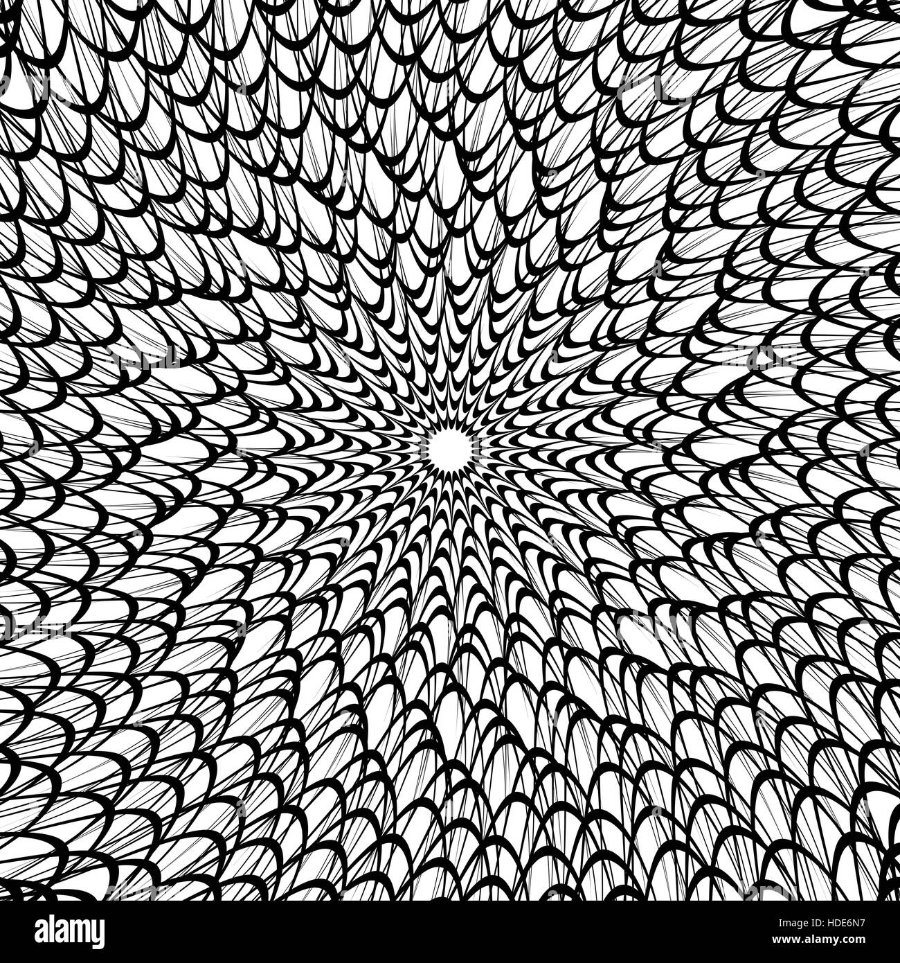 Artistic geometric pattern, texture with random lines. Monochrome ...