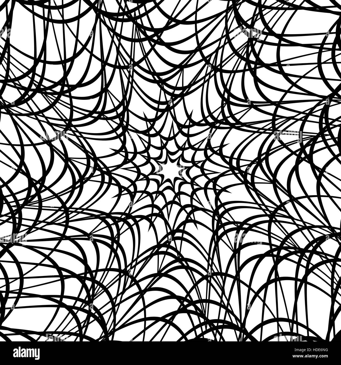 Irregular cobweb Stock Vector Images - Alamy